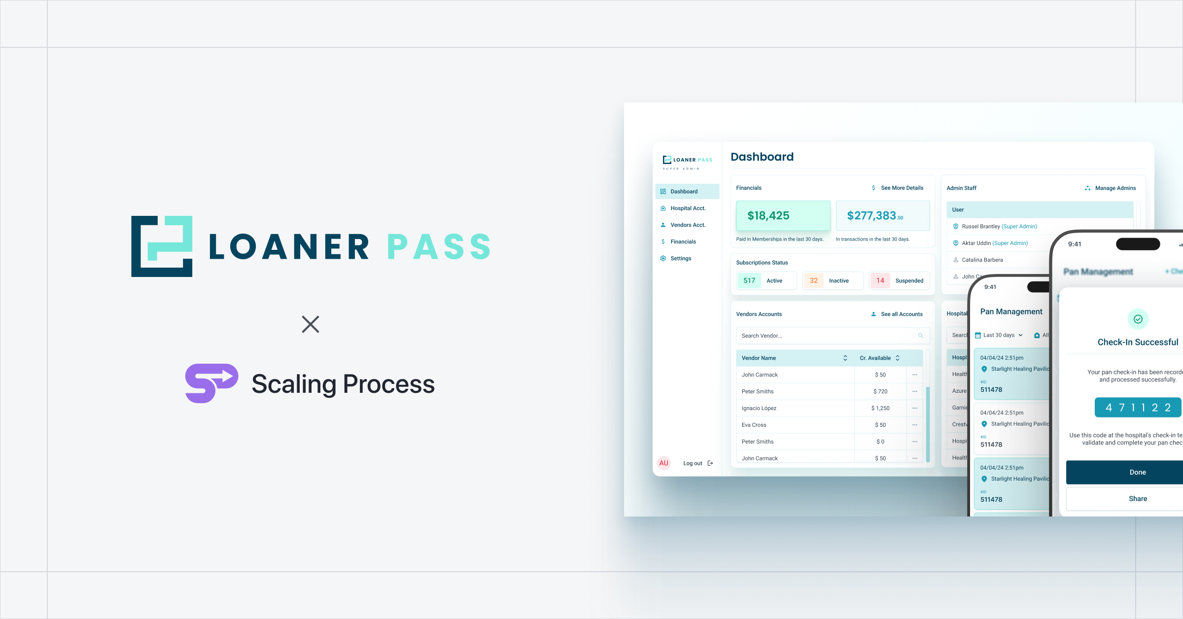 Loaner Pass | Scaling Process